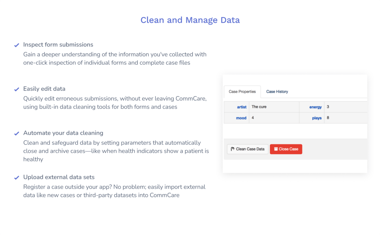 With our extensive integrations, CommCare seamlessly integrates with ...
